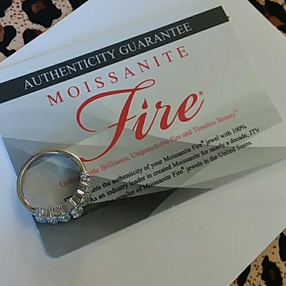 Moissanite Fire | Jewelry | Moissanite Anniversary Ring | Poshmark